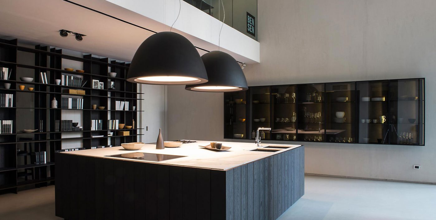 Kitchen lighting with Panzeri lights - Panzeri
